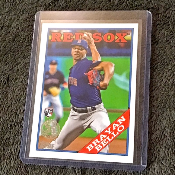 MLB | Other | Brayan Bello 223 Topps Series Rookie Card 1988 Topps ...